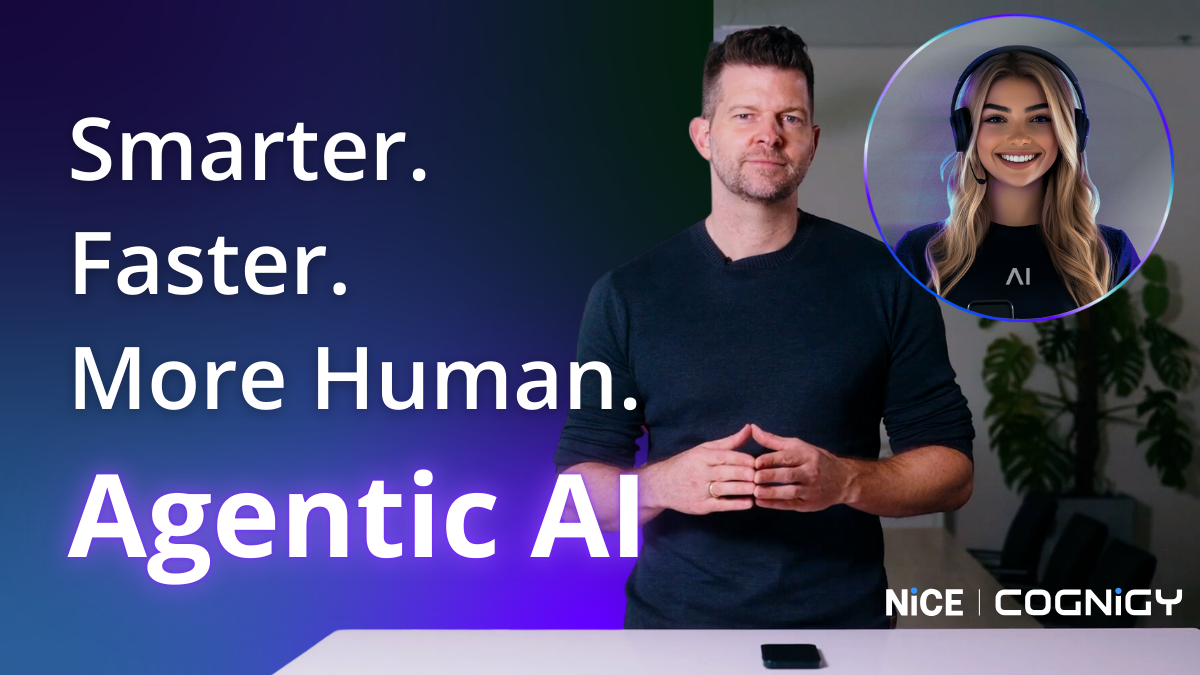 Discover how NiCE and Cognigy power AI-first customer experiences.